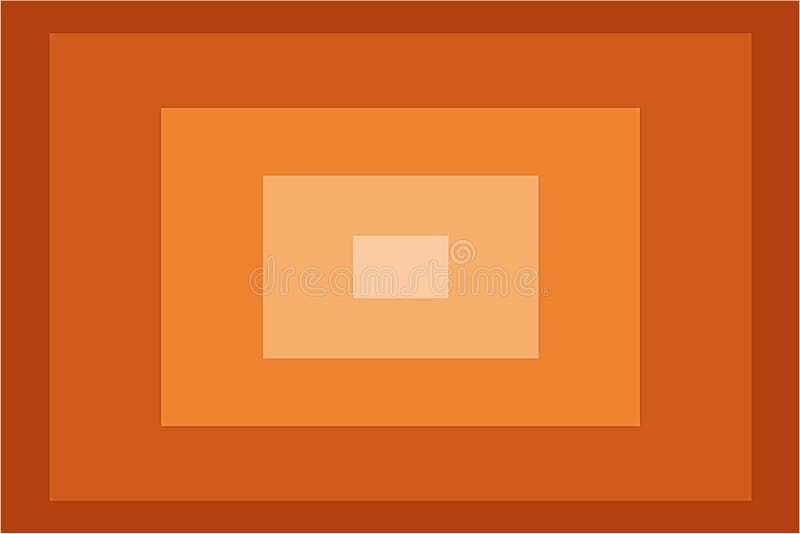 Orange Gradient Rectangle Background Stock Illustration - Illustration ...