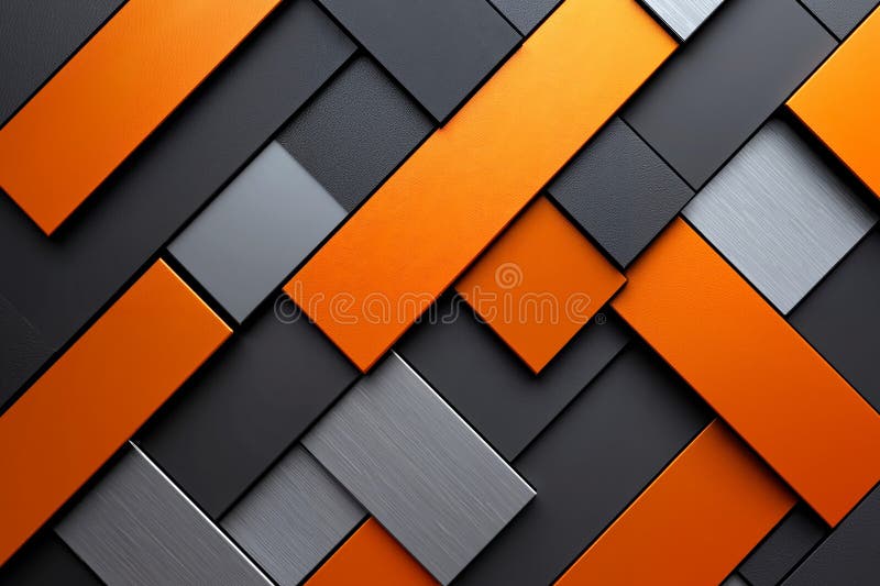Abstract Black Silver Interlocking Pattern Texture Background Stock ...