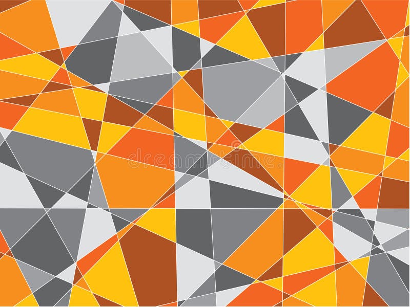 Orange and gray patterns stock illustration. Illustration of patterns ...