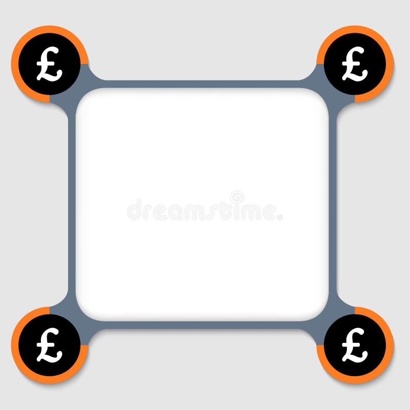 Orange Pound Sign Stock Illustrations – 522 Orange Pound Sign Stock ...