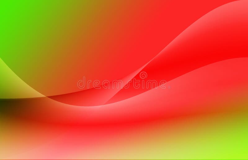 Orange and Green Gradient or Shadow Abstract Science Background with ...