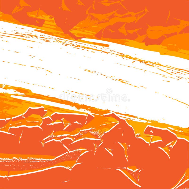 Orange grunge background stock vector. Illustration of vector - 9171362