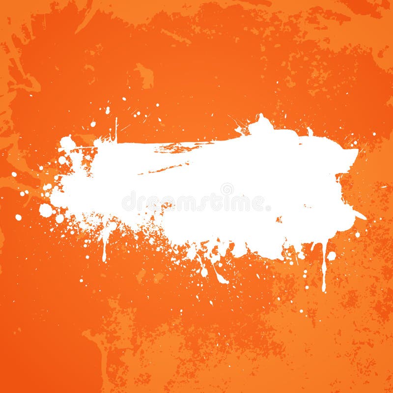 Orange grunge background stock vector. Illustration of vector - 53285131