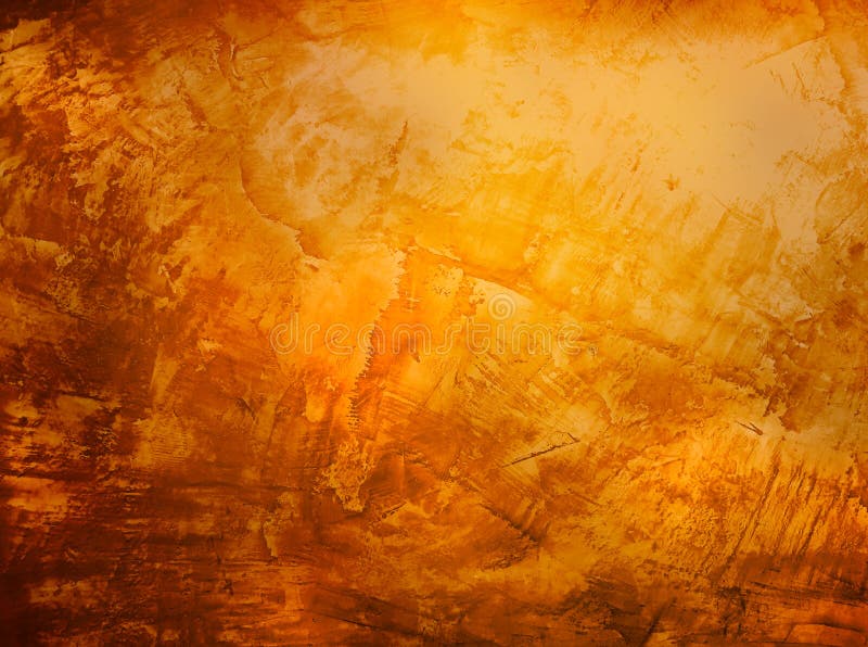 Orange Grunge Texture of Rusty Wall Background. Stock Image - Image of ...