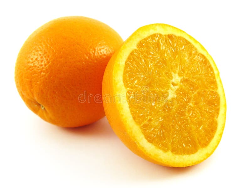 Orange and half fruit stock photo. Image of diet, natural - 4534688