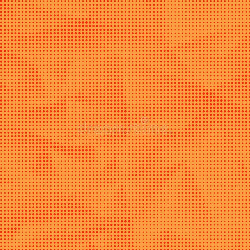 Orange Halftone Background stock vector. Illustration of abstract ...