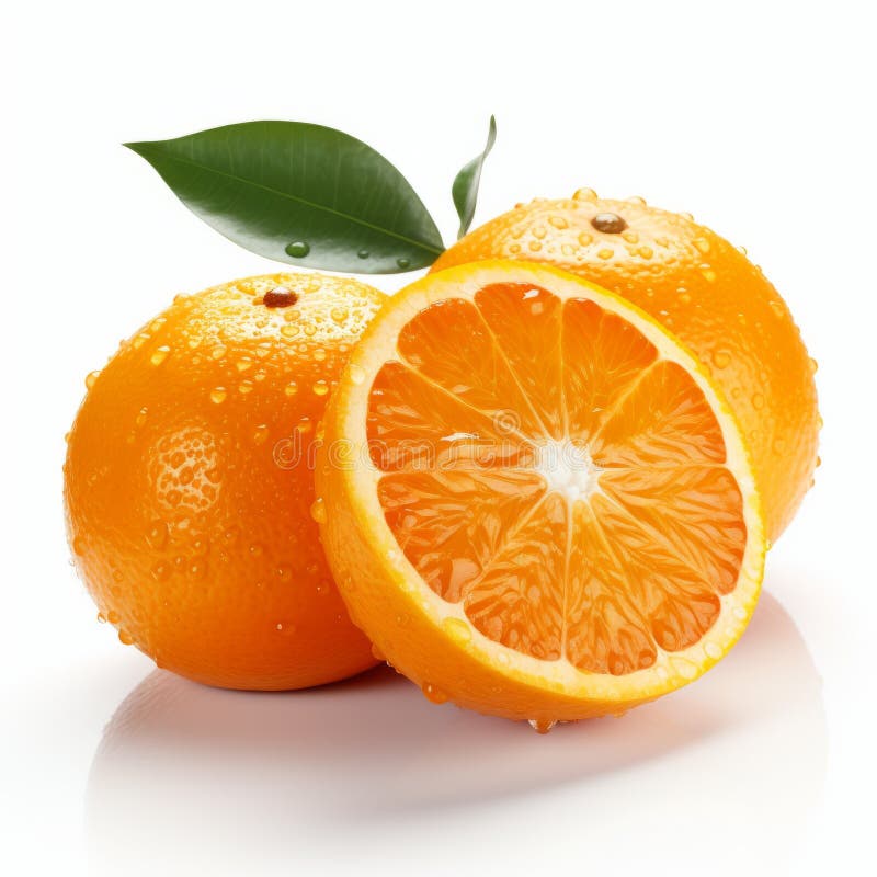 Monochromatic Orange Product Photography On White Background Stock Illustration Illustration