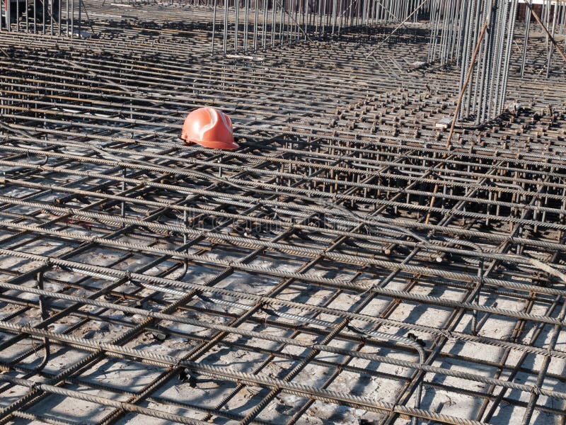 Steel Grid of Residential Building Footing Reinforcement Stock Image ... Steel Grid of Residential Building Footing Reinforcement Stock Image ...