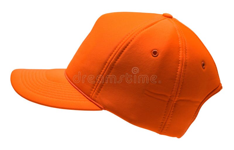Orange Hat Side View stock photo. Image of view, orange - 313049928