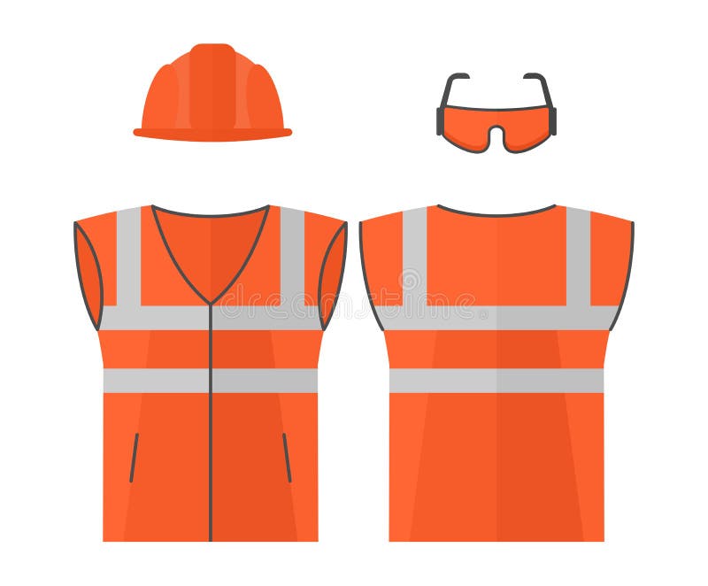 Man Dressed in Work Clothes Stock Vector - Illustration of industrial ...