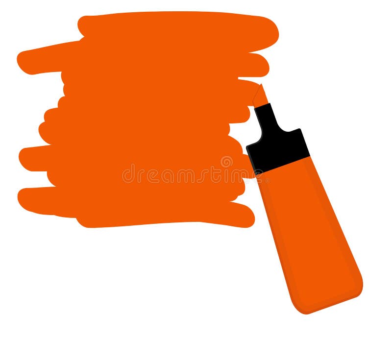 Orange Underline Stock Illustrations – 516 Orange Underline Stock ...