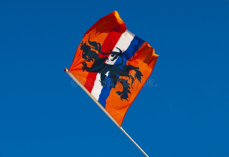 Orange Holland Flag stock photo. Image of white, badge - 14639234