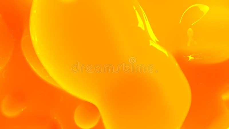 Orange Honey Color Reflecting Slight Mild Fluid Background - Abstract ...
