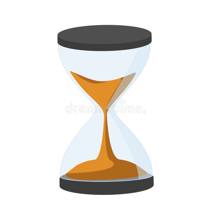 Orange Hourglass Logo Symbol Vector Icon Illustration Design Stock ...