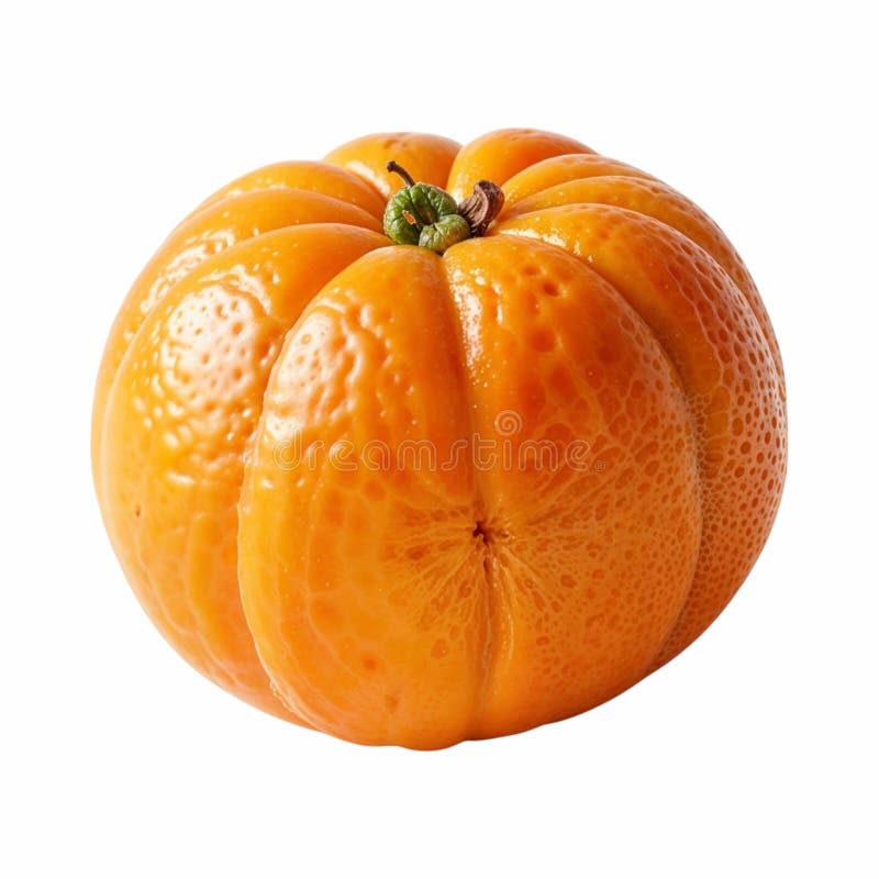 Orange Image Isolated with White Background Stock Image - Image of ...