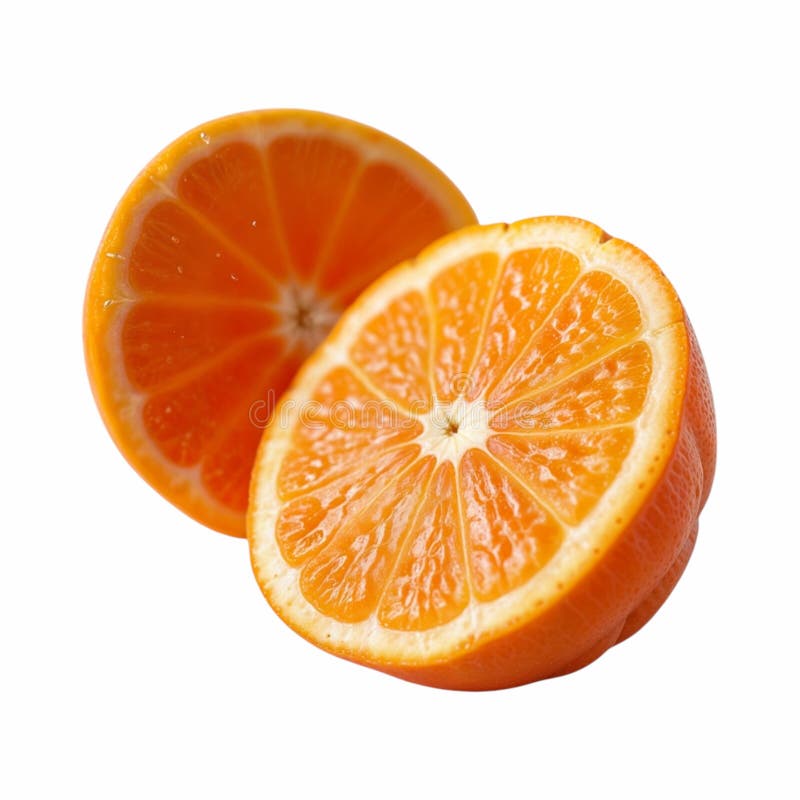 Orange Image Isolated with White Background Stock Photo - Image of ...