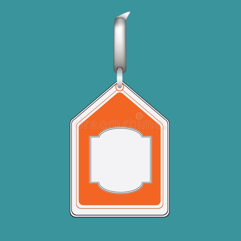 Orange industrial label stock vector. Illustration of logo - 343691248