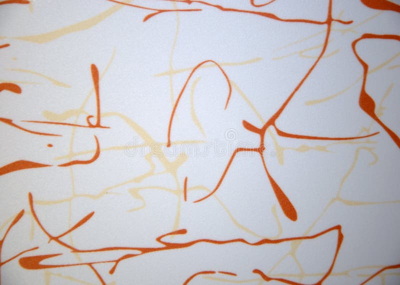 Orange Ink Blots on a White Background. Texture, Background, Close-up ...