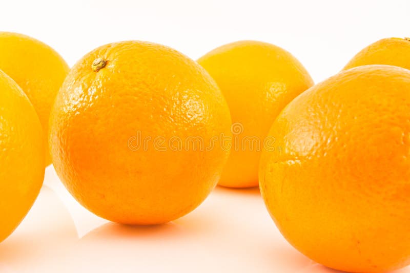 Orange isolated stock image. Image of background, healthy - 17683833