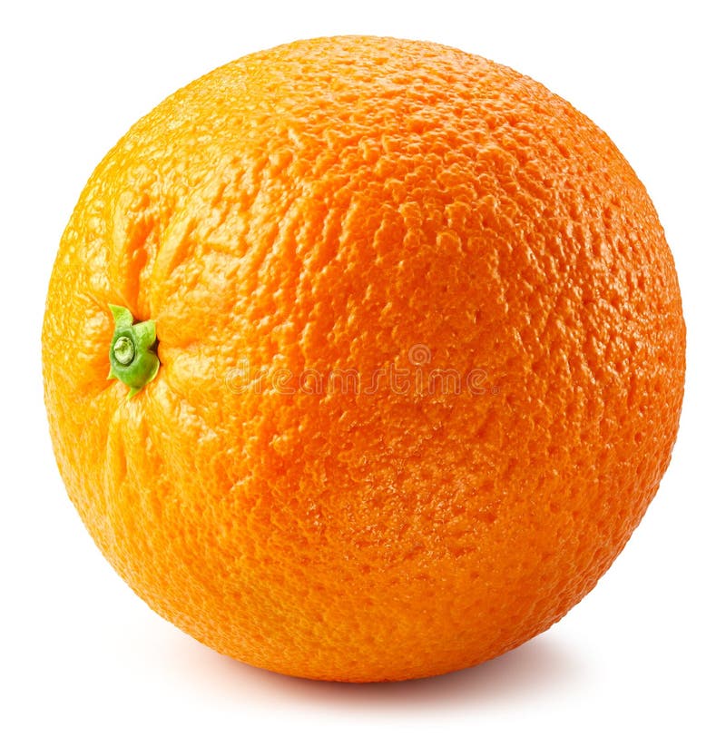 Orange isolated stock photo. Image of orange, fresh, isolated - 21344228