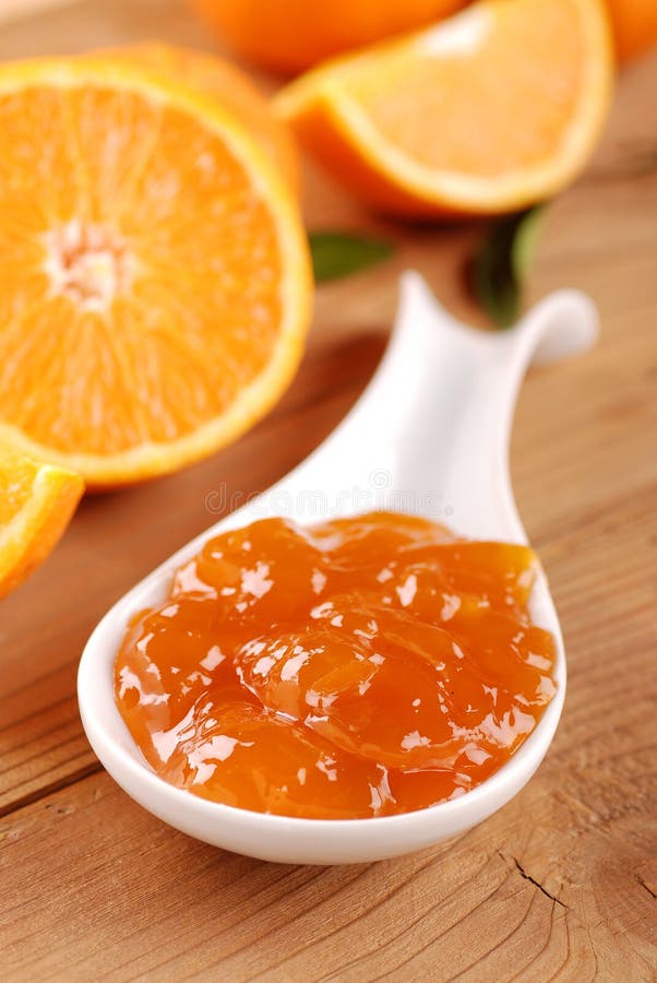 Homemade Orange jam stock image. Image of freshness, drink - 2603929