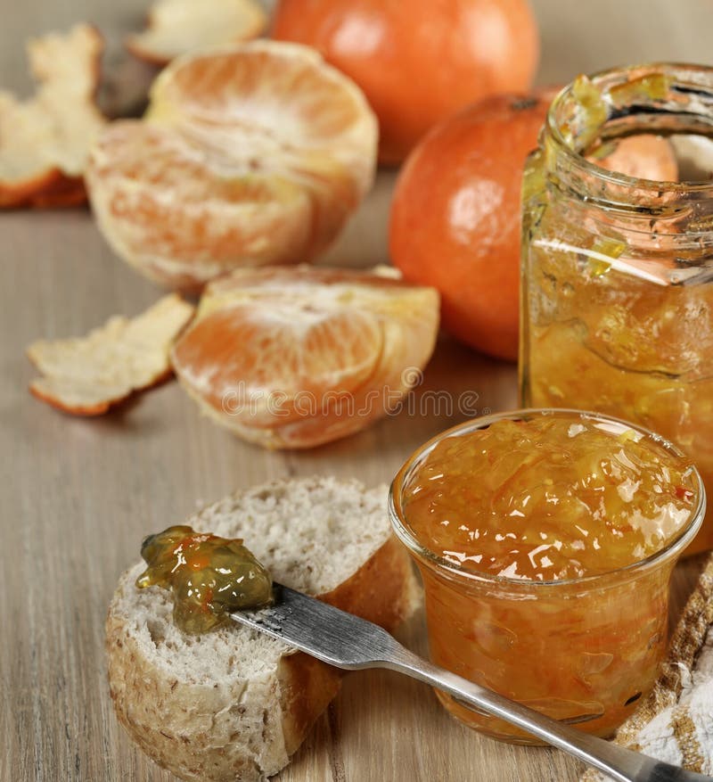 Orange Jam stock image. Image of ingredient, slice, homemade - 28630517