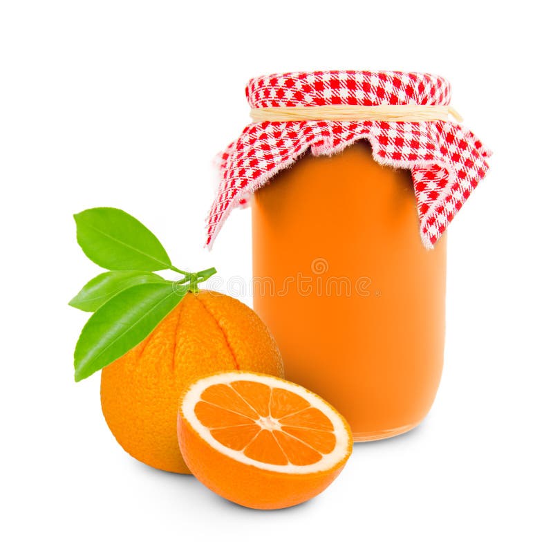 Orange jar stock image. Image of group, green, jelly - 44252785