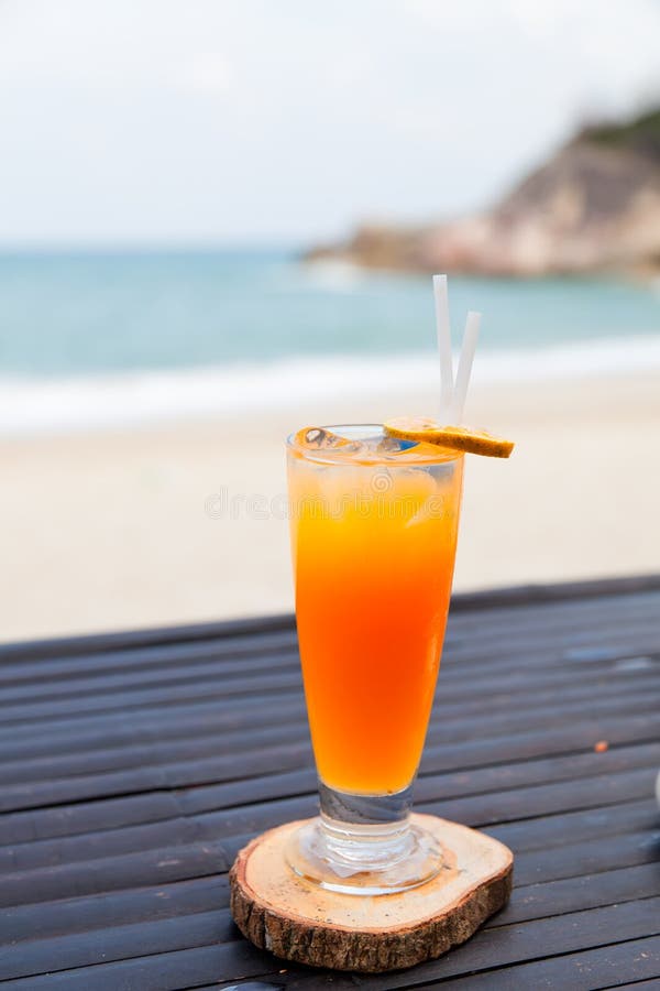 Frozen Daiquiri on a Cruise Ship Bar Stock Image - Image of glass ...