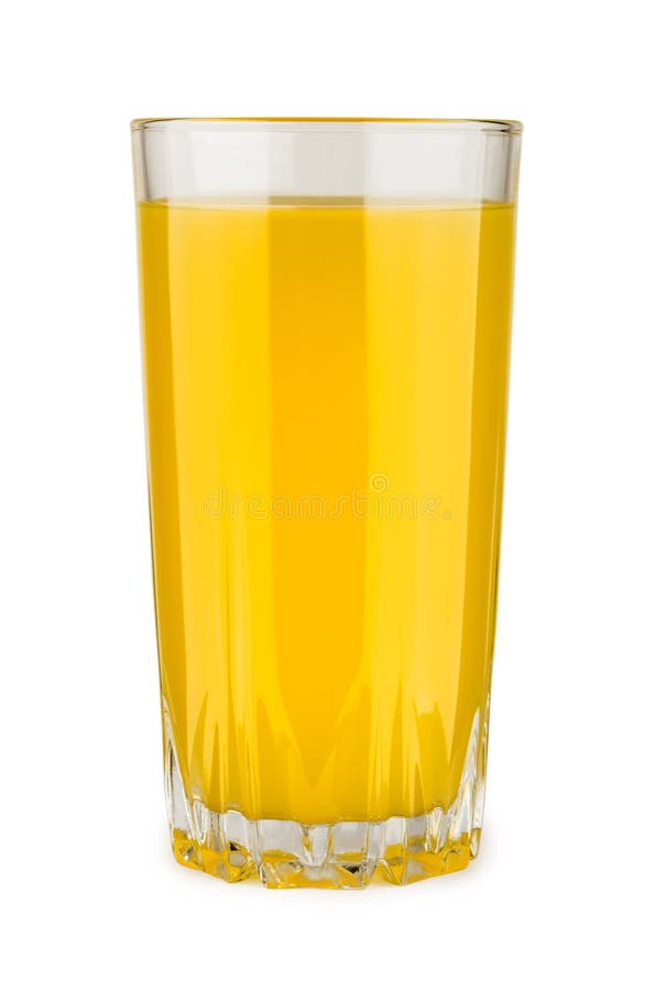 Orange Juice in Glass Beaker with Straw Stock Photo - Image of ...
