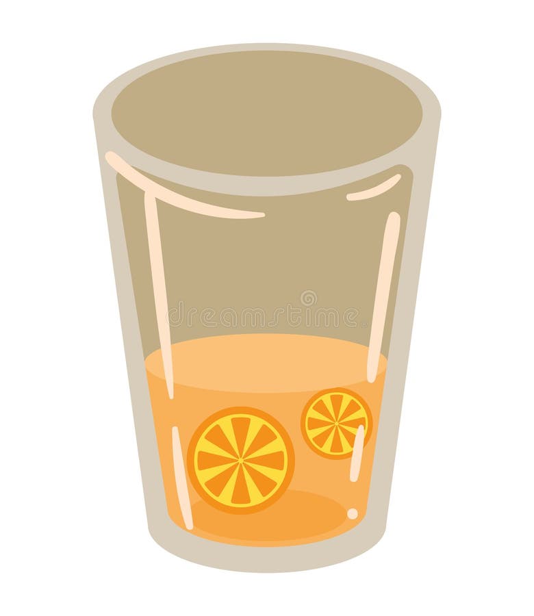 Orange juice icon stock vector. Illustration of orange - 255878845