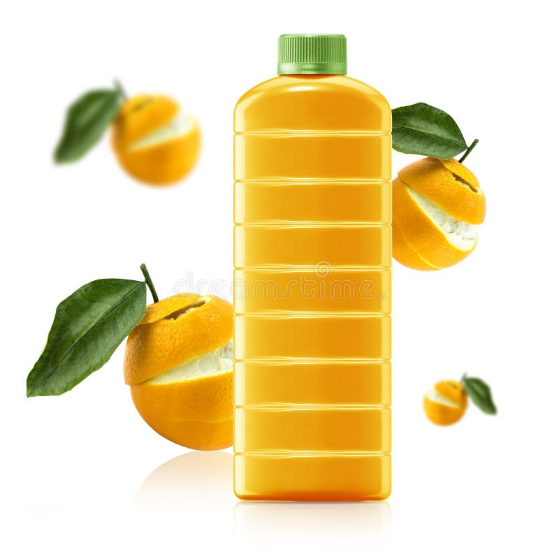 Orange juice stock photo. Image of fresh, leaf, container - 36426154