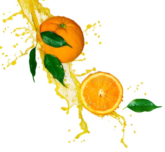 Orange juice splash stock image. Image of falling, juice - 16123403