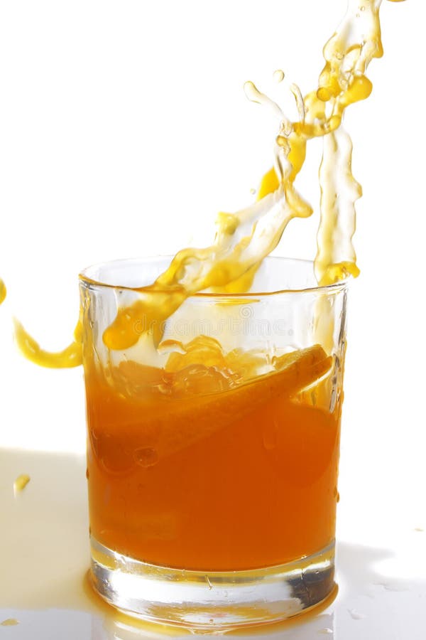 Orange juice splash stock image. Image of pulp, nutrition - 29644387