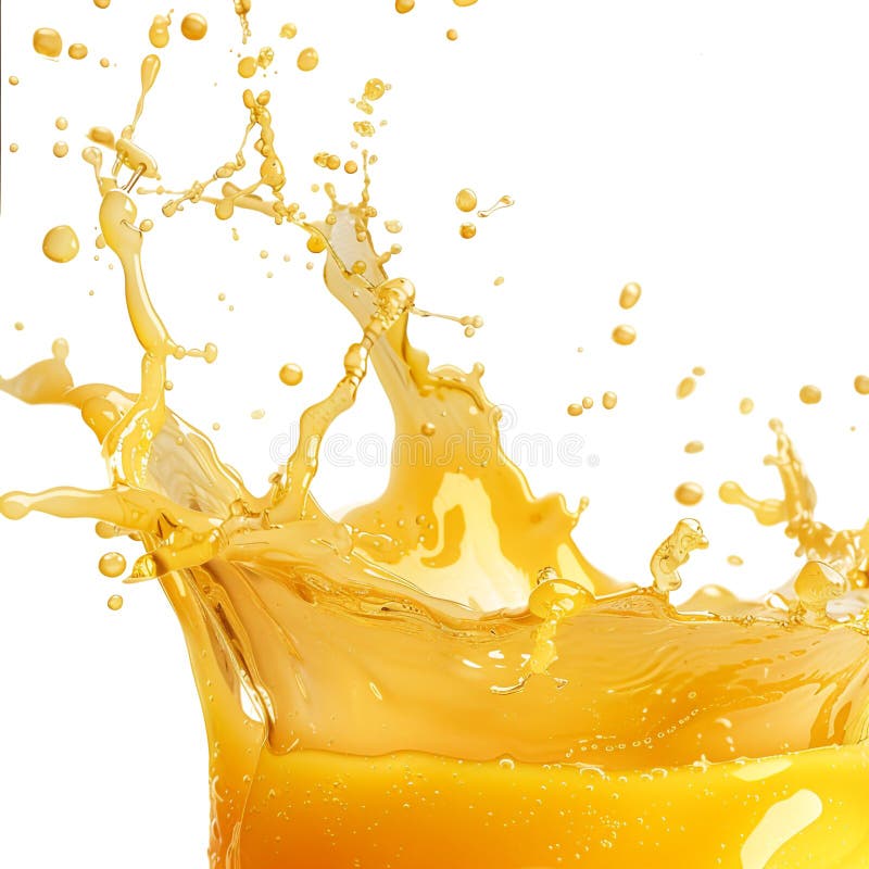 Orange Juice Splash stock photo. Illustration of bright - 349008148