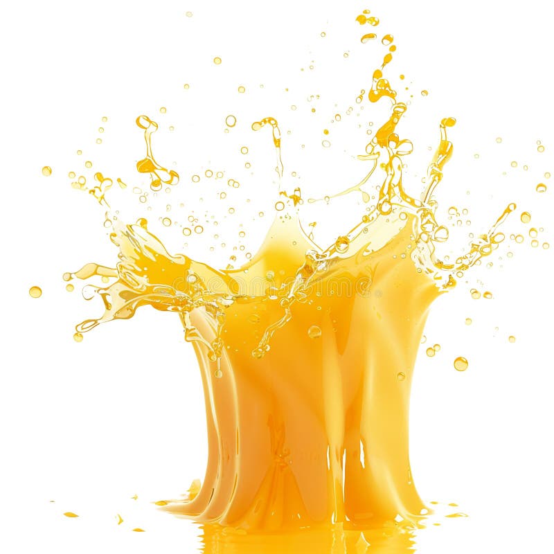 Orange Juice Splash stock image. Illustration of summer - 349008393