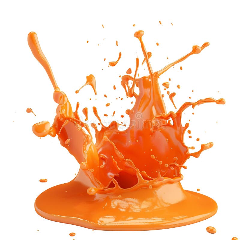 Orange Juice Splash stock image. Illustration of juice - 349009439