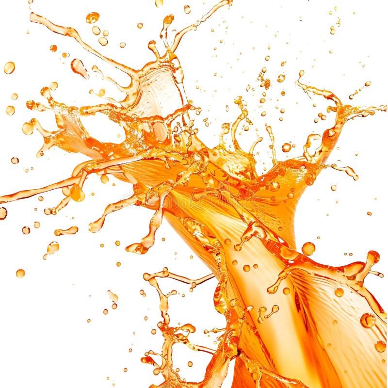 Orange Juice Splash stock image. Illustration of texture - 349332317