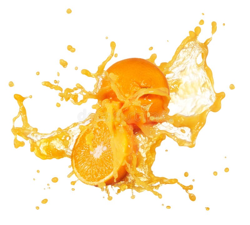 Orange juice splash stock photo. Image of juice, background - 38547068