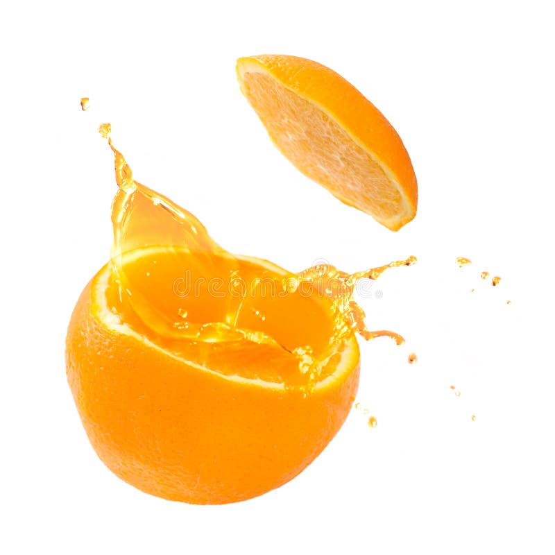Orange juice splash stock photo. Image of juice, background - 38547068