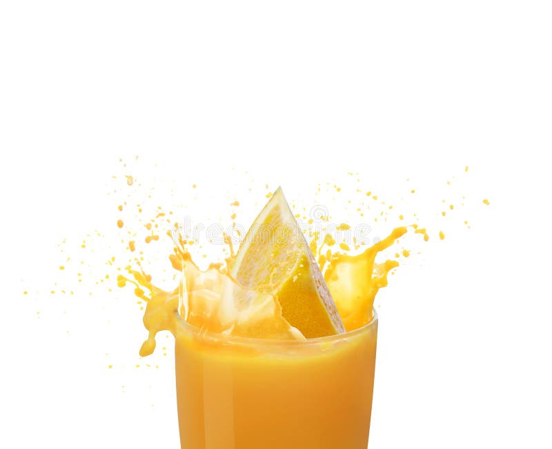 Orange juice splashing stock photo. Image of backgrounds - 41083150