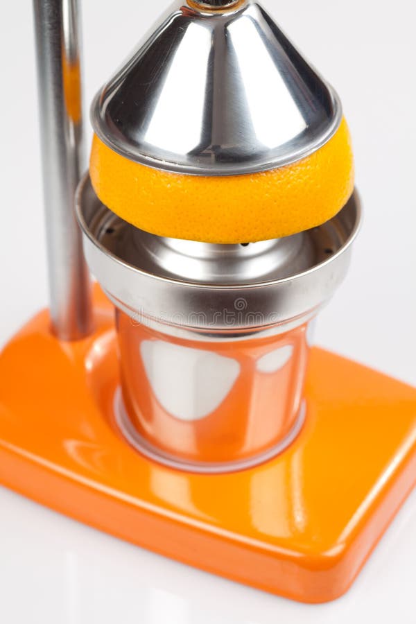 Orange juicer stock photo. Image of heap, squeezed, machine - 35674180