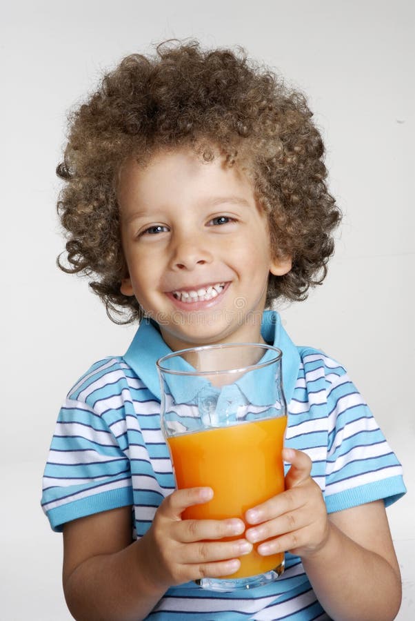 Orange kid. stock photo. Image of appetite, european - 28242304