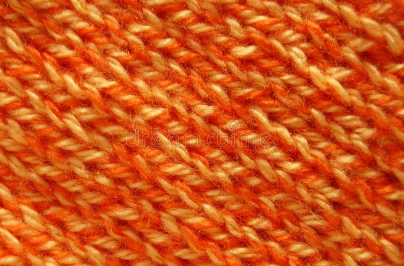 Orange knitting stock image. Image of soft, fabric, fiber - 16723401