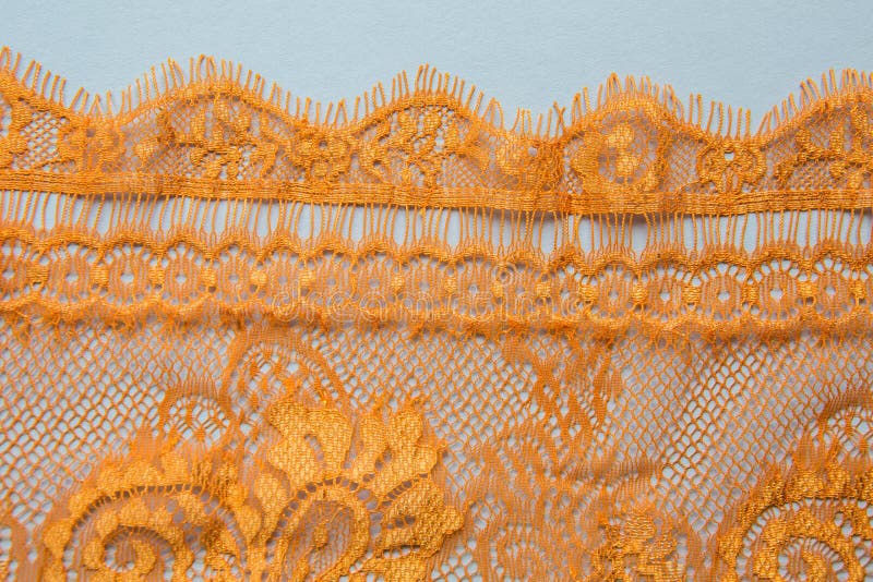 Orange lace pattern. stock photo. Image of dots, design - 12966708