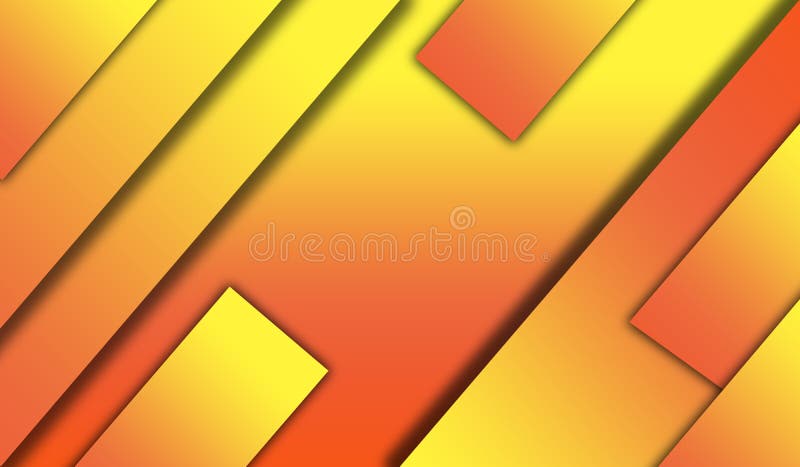 Orange Layer Paper Abstract Background, Colourful 3D Effect Abstract ...