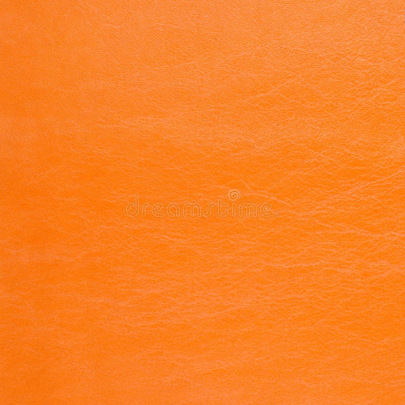 Orange Leather Texture Background Stock Image - Image of furniture ...