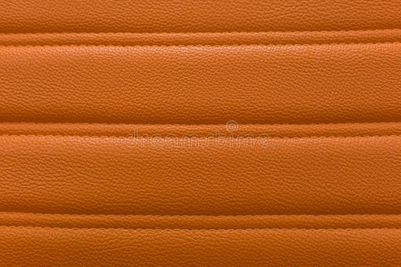 Orange Leather for Texture Background from Office Chair Stock Image ...