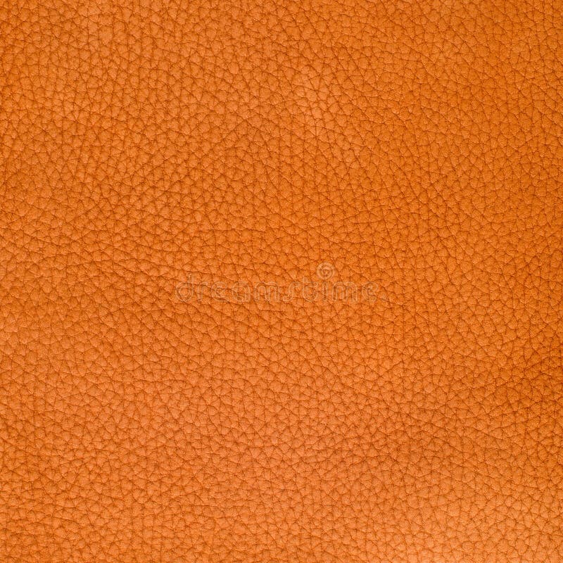Orange Leather Texture Closeup Stock Photo - Image of surface, material ...