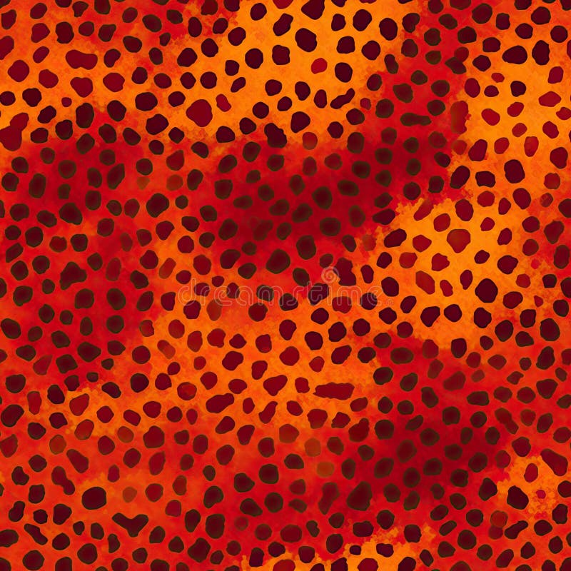 Orange Leopard Jaguar Fur Texture Repeating Seamless Pattern. AI ... Orange Leopard Jaguar Fur Texture Repeating Seamless Pattern. AI ...