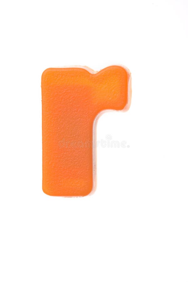 Orange letter r stock photo. Image of letter, colour, lowercase - 6267168
